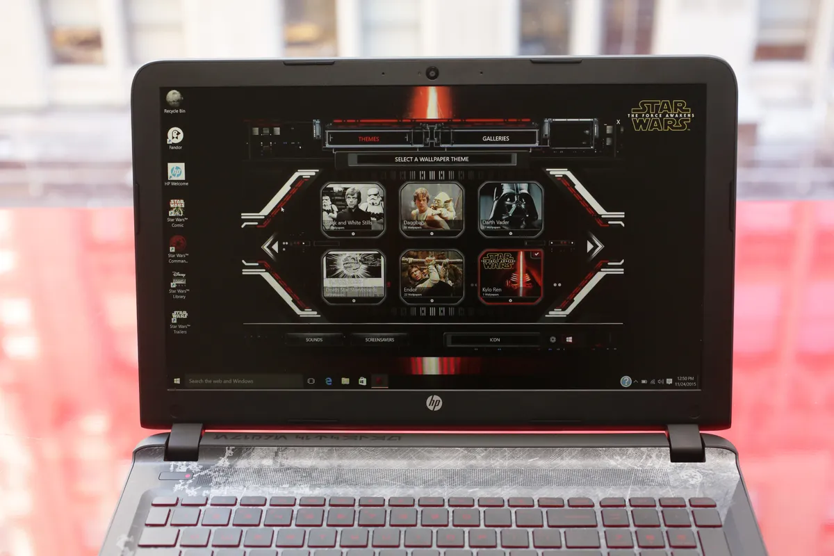 HP Star Wars Special Edition Notebook Review: HP's Star Wars Laptop ...